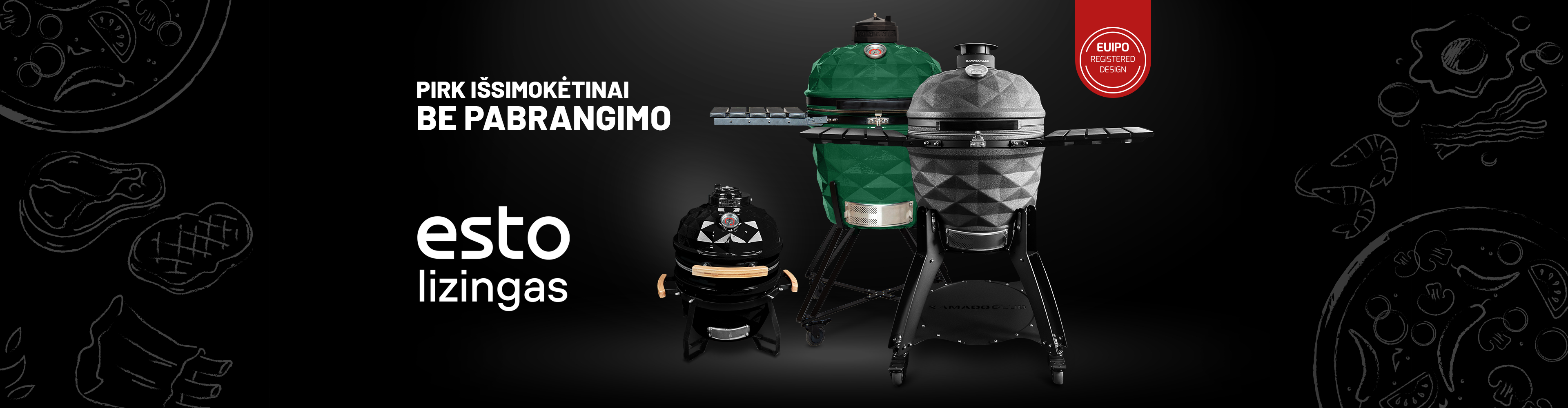 Keraminės kamado kepsninės | KAMADOCLUB.LT