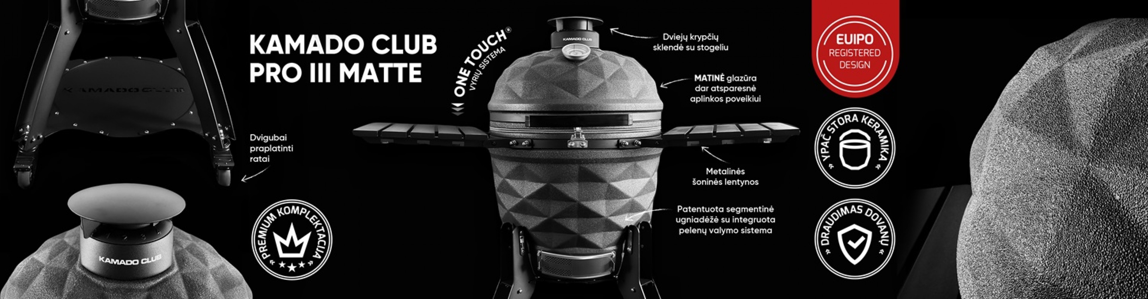 Keraminės kamado kepsninės | KAMADOCLUB.LT