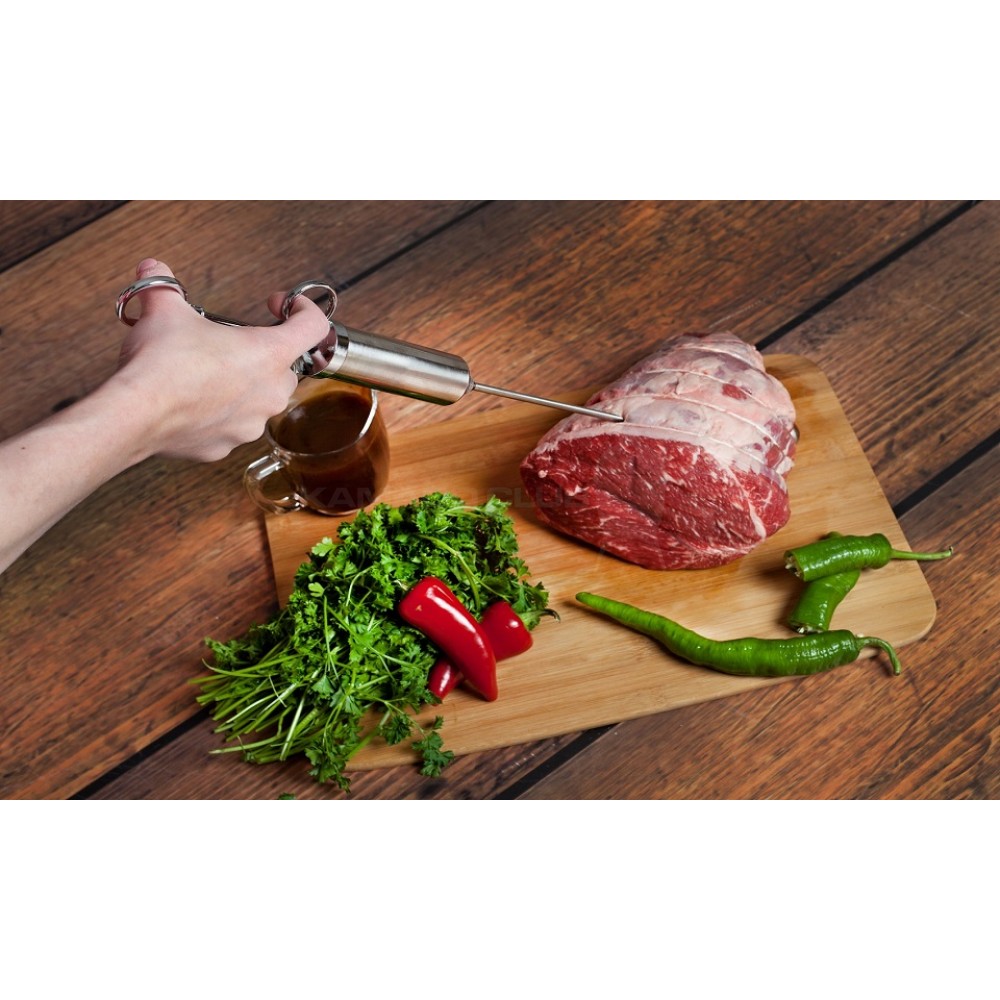 BBQ essentials : Stainless steel injector
