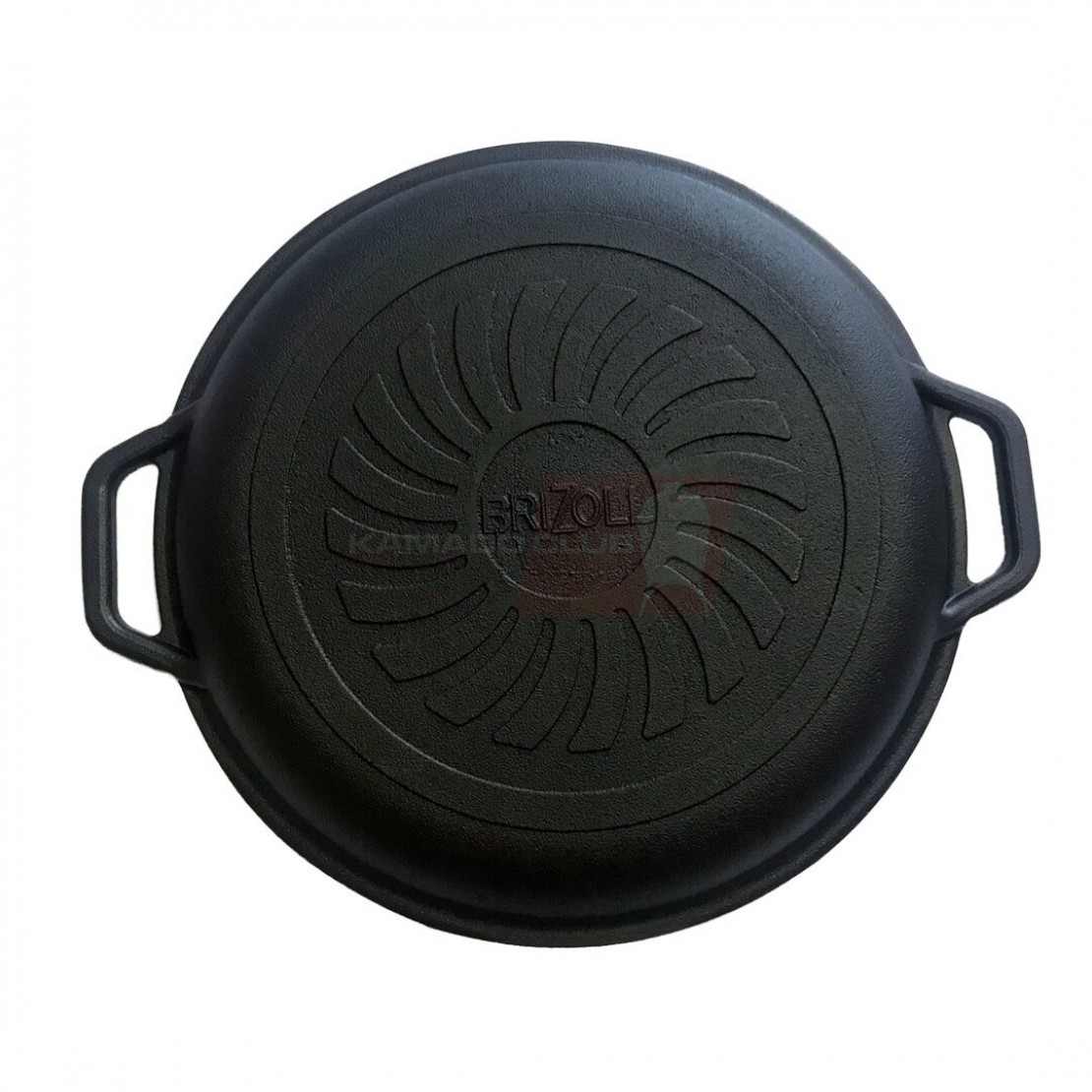 Ketaus keptuvės : Ketaus keptuvė-dangtis, 28 cm