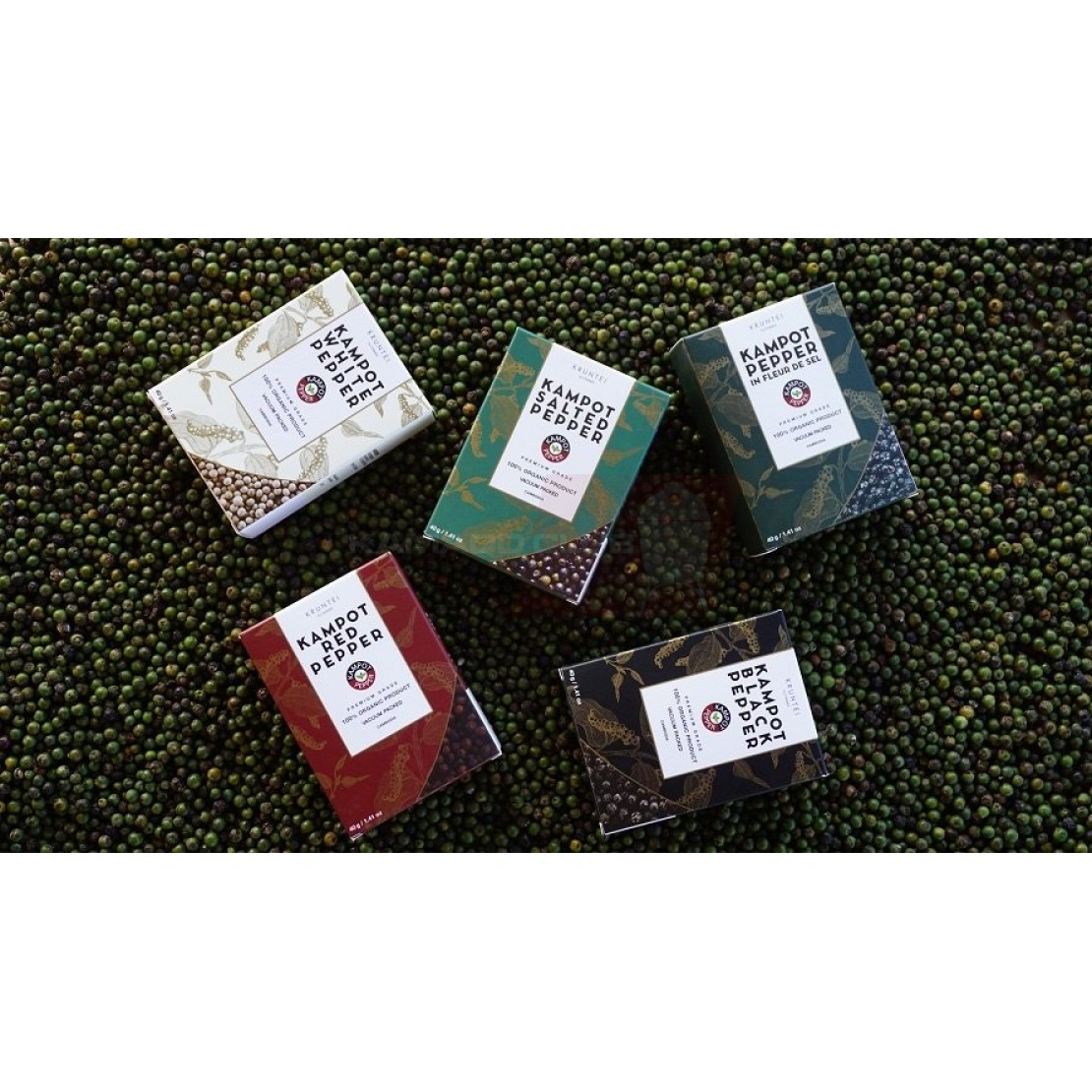 Kampoto pipirai : Raudonieji Kampoto pipirai, vakuuminė ...
