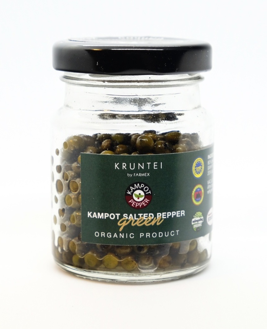 Kampot pepper : Kampot Salted Pepper, 40 gr